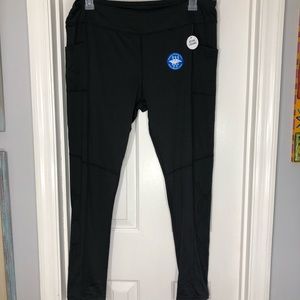 Zone Pro | Pants & Jumpsuits | Black Moisture Wicking Active Workout ...